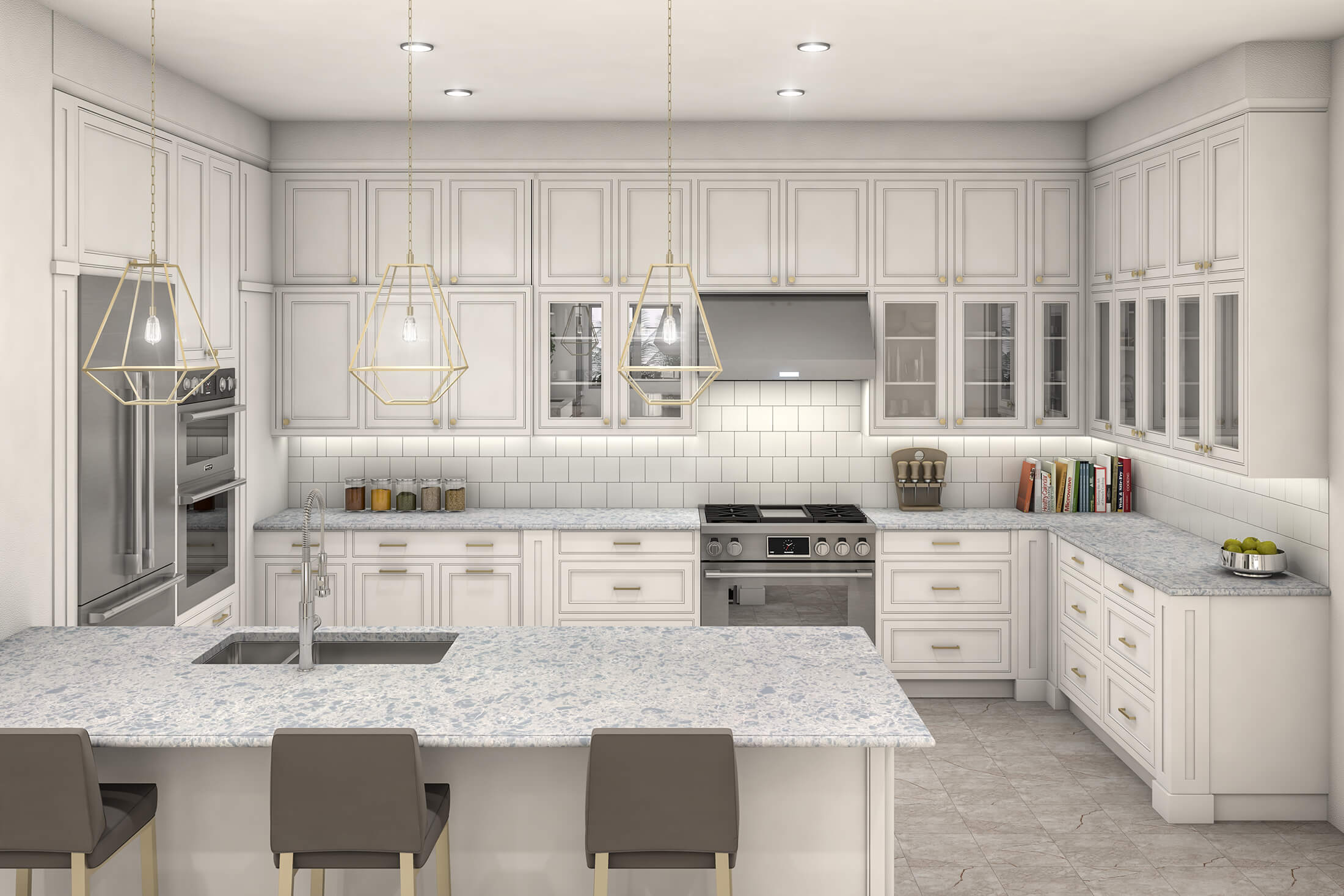 Viatera Kitchen Transitional